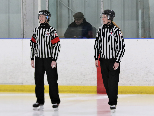 Cassidy & Courtney - Two sisters who love hockey and love being on ice ...